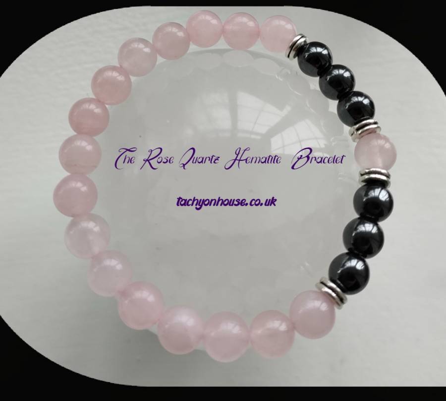TachyonHouse.co.uk: Tachyon Rose Quartz Hematite...