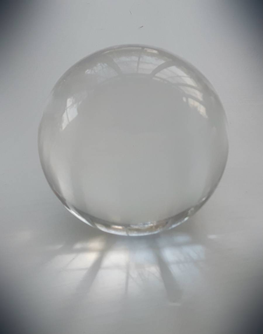 TachyonHouse.co.uk: Tachyon Crystal Glass Sphere clear,...